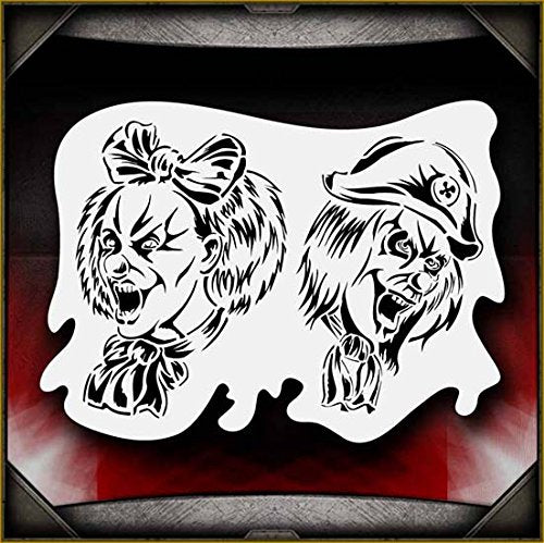 Clowns 12 – Airsick Stencils