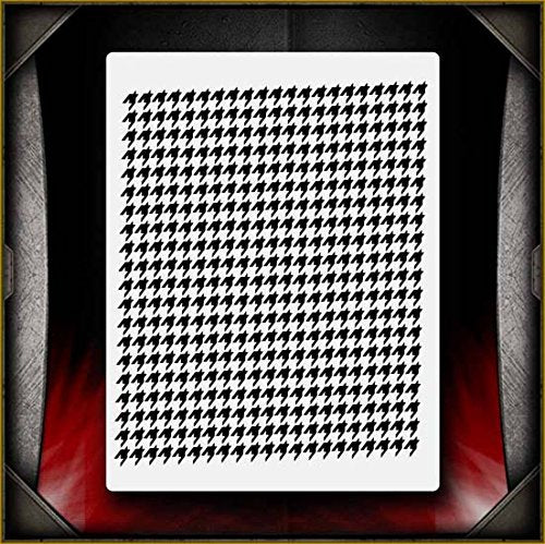 Houndstooth Pattern – Airsick Stencils